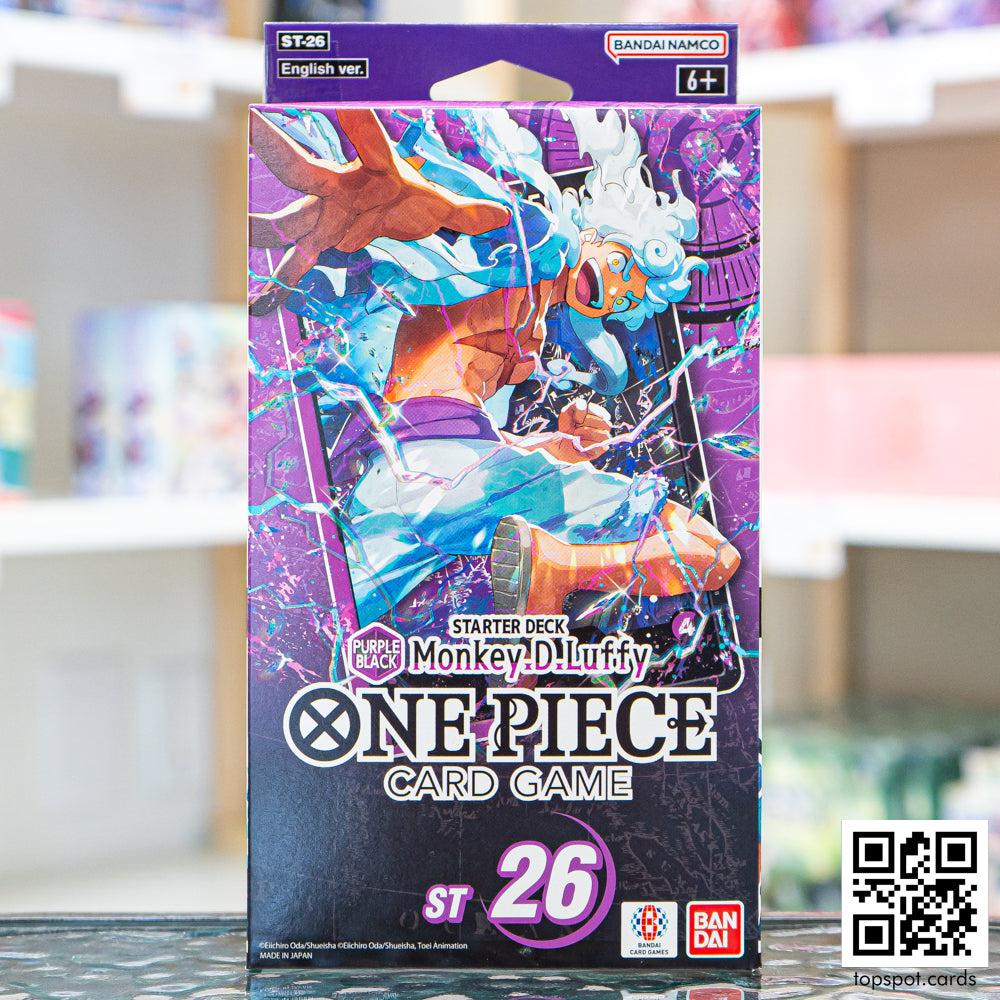 ST-26 Starter Deck Purple/Black Monkey.D.Luffy (EN) – Topspot Cards