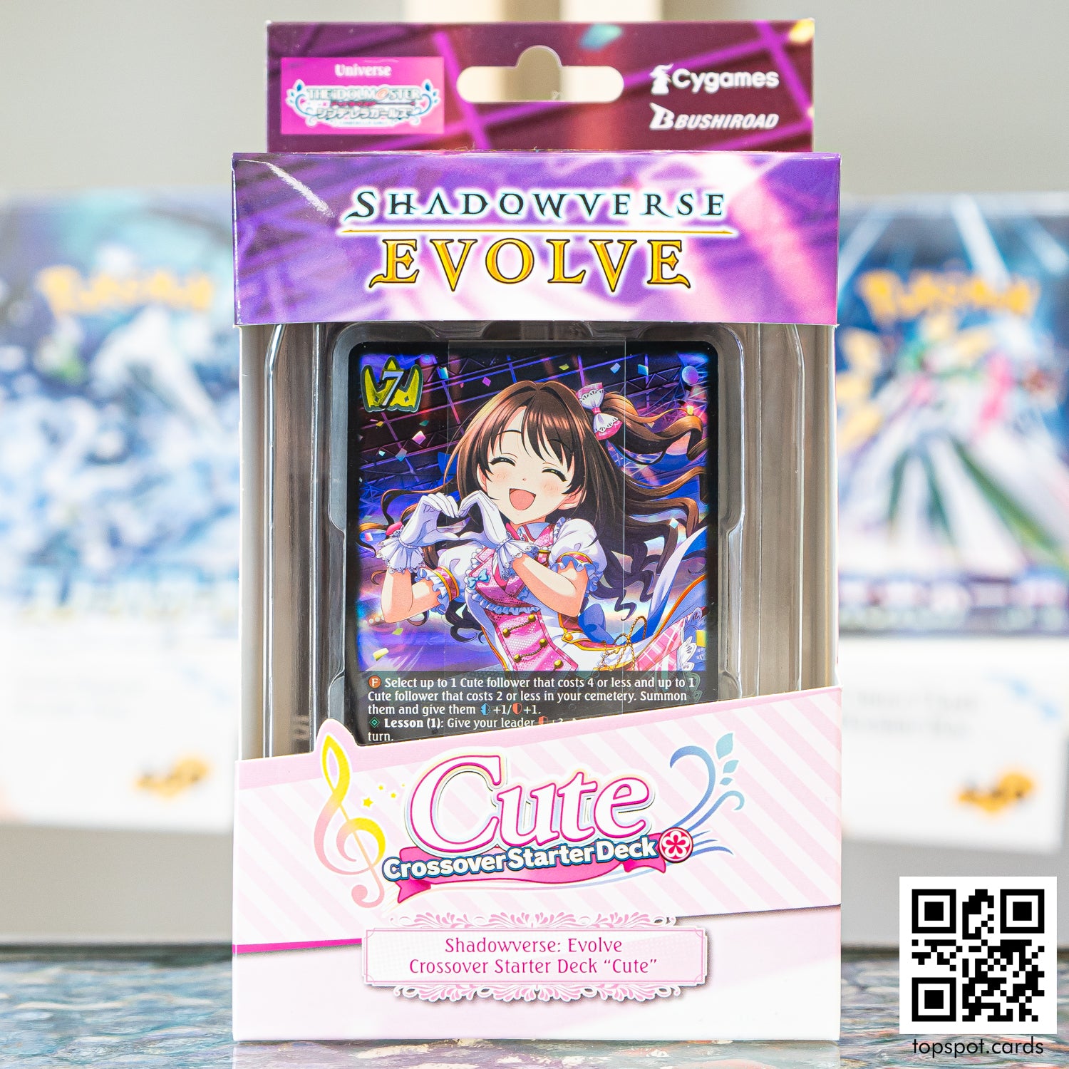 SVEE-CSD02A THE IDOLM@STER CINDERELLA GIRLS Starter Deck - Cute – Topspot Cards