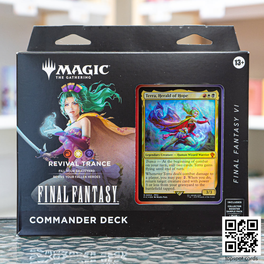 Final Fantasy Commander Deck Revival Trance (Final Fantasy VI ...