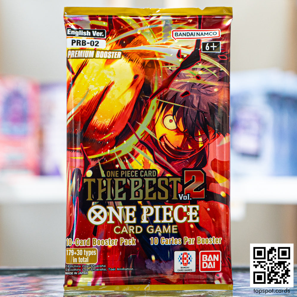 PRB-02 One Piece Card The Best Vol.2 Premium Booster Pack (EN ...
