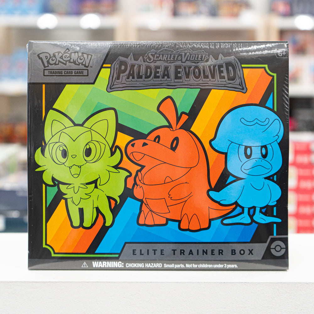 Paldea Evolved Elite Trainer Box – Topspot Cards