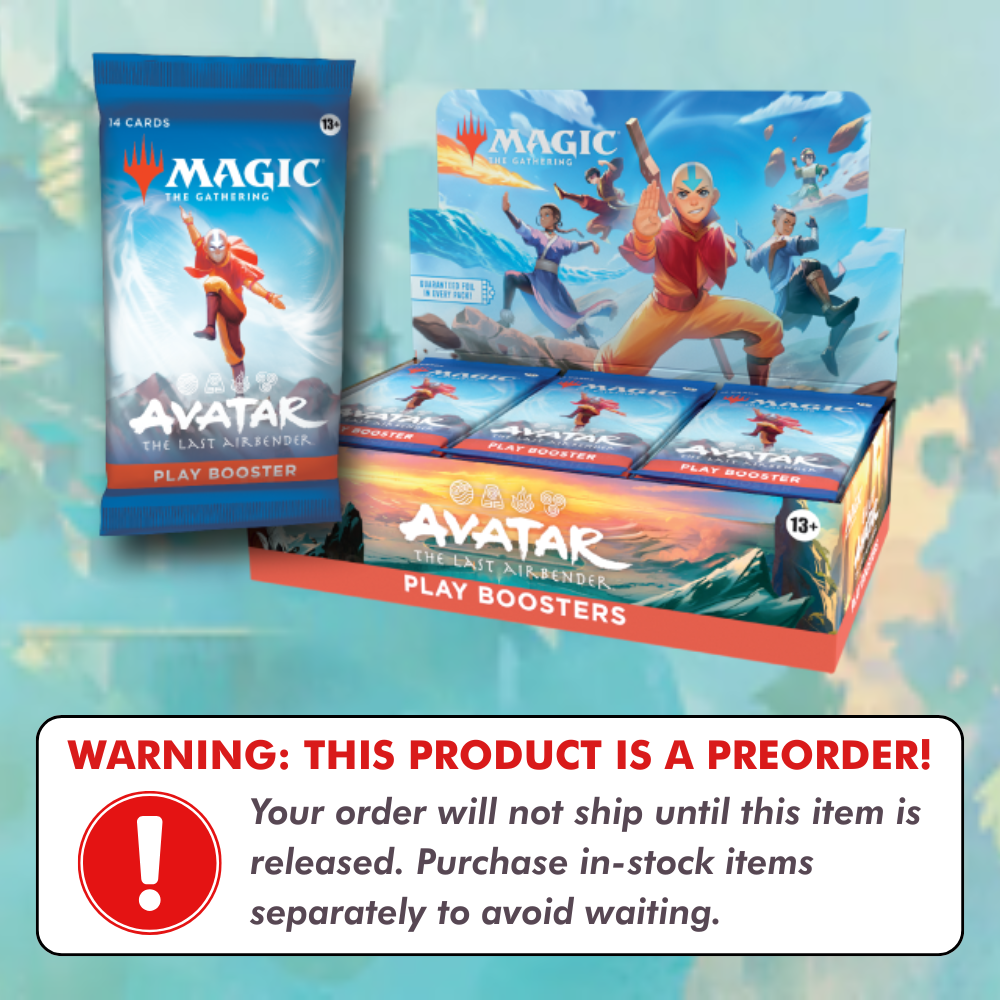 Preorder: Avatar The Last Airbender Play Booster Box – Topspot Cards
