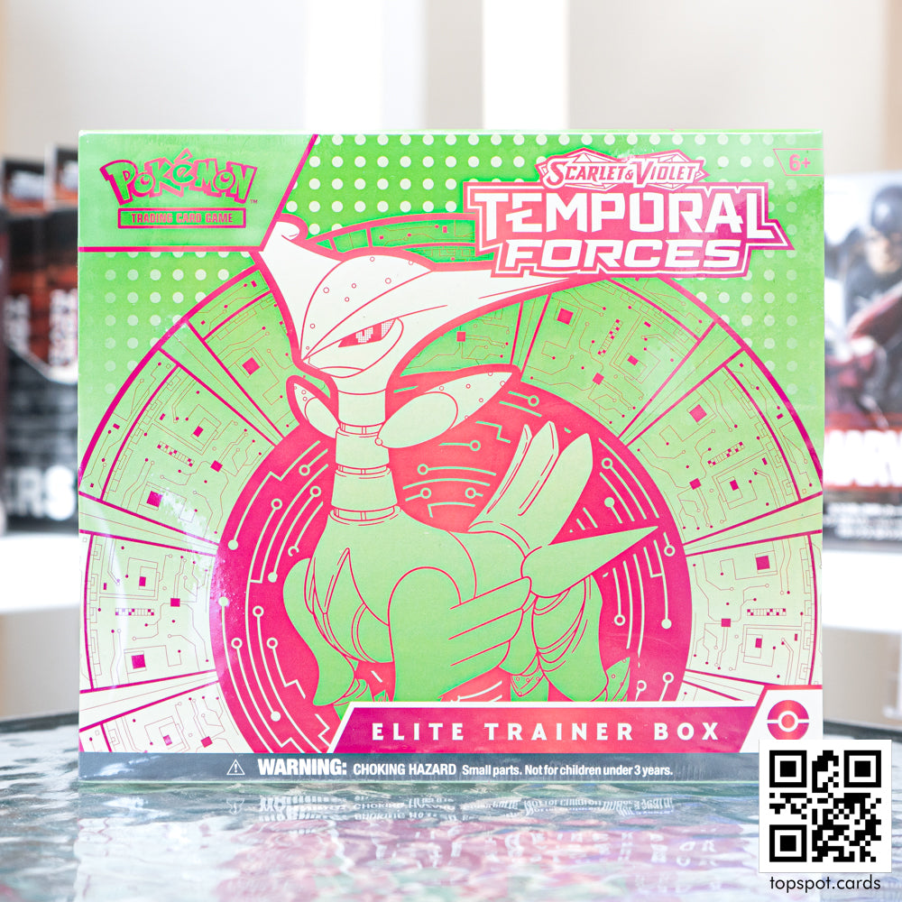 Temporal Forces Elite Trainer Box [Iron Leaves] – Topspot Cards
