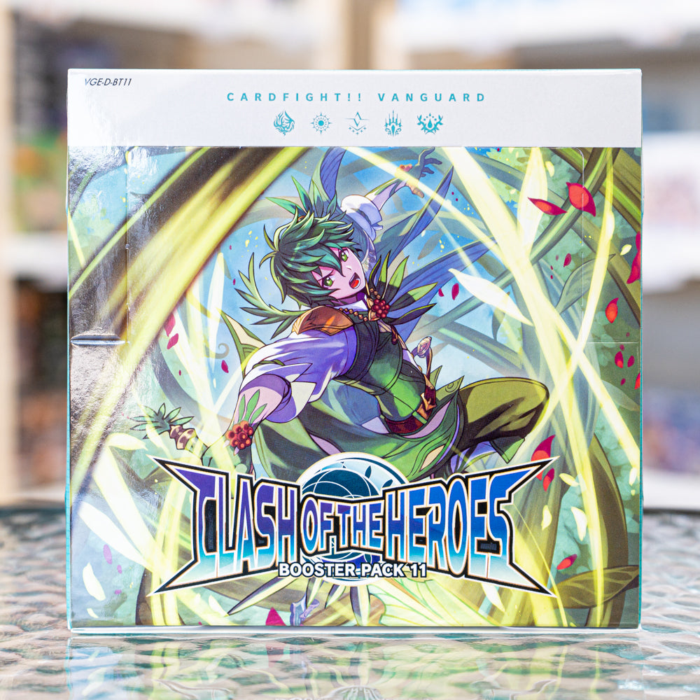 VGE-D-BT11 Clash of the Heroes Box – Topspot Cards